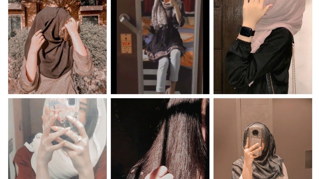 latest 2023 hidden face hijabi girls dpz💓 realistic dpz with hijab for girls❣️#realistic#hidden#dpz