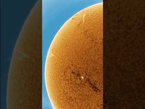 Aiming my telescope at the Sun!