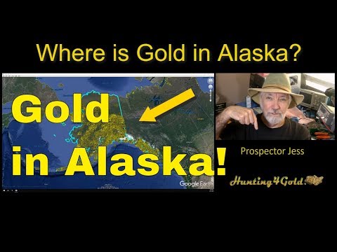 Where Can I Find Gold In Alaska? (USGS MRDS gold map Summary)