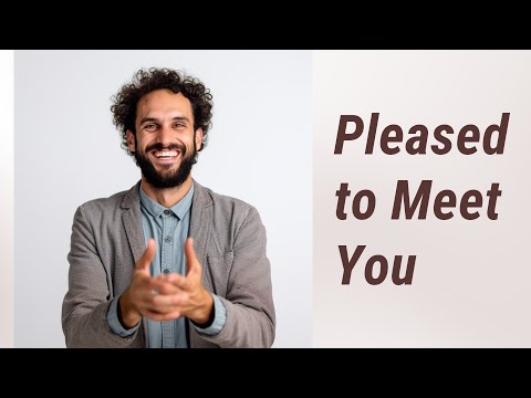 Pleasure in Introduction: Mastering "Pleased to Meet You"