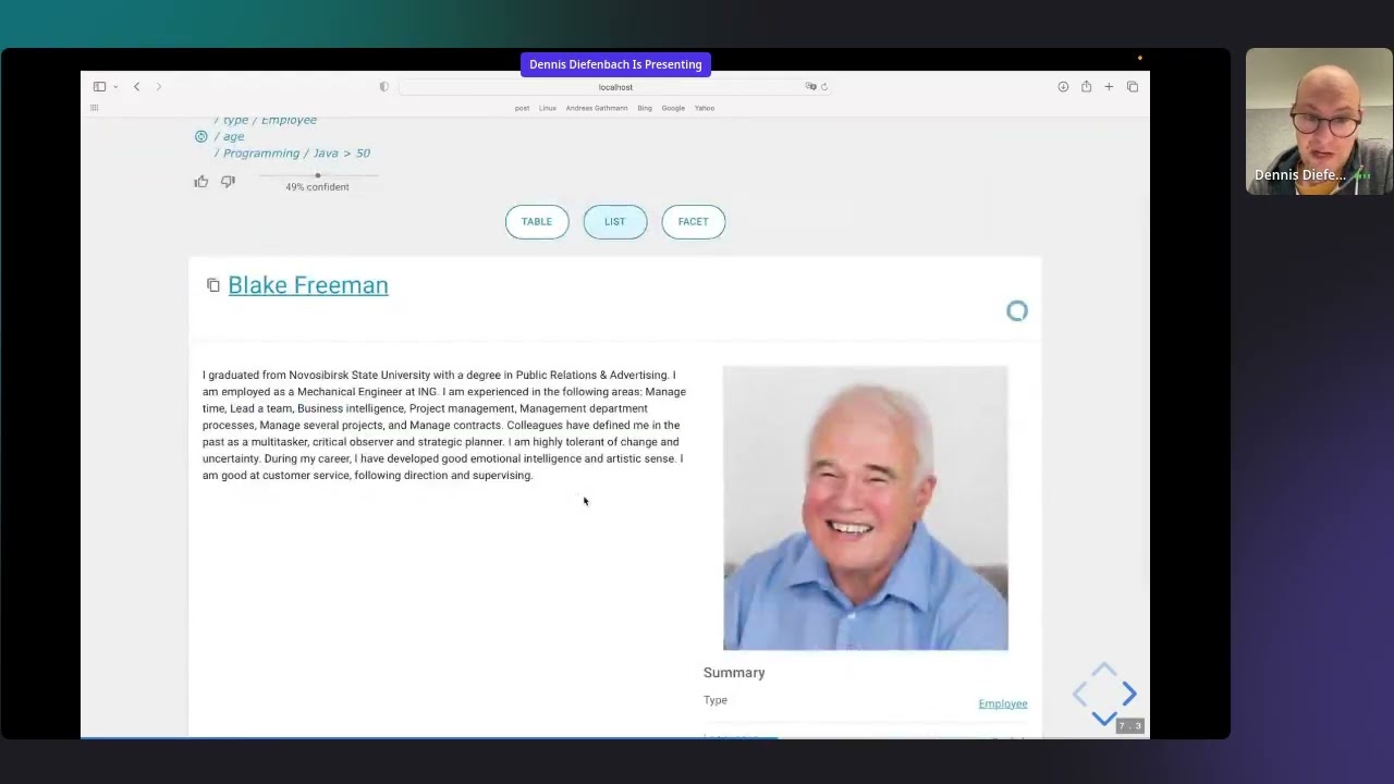 QAnswer Question Answering over Knowledge Graphs and text KGC 2023