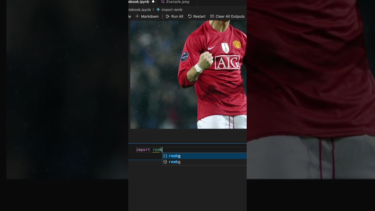 Remove Image Background with Just One Line of Python Code! #python #pythonprogramming #datascience