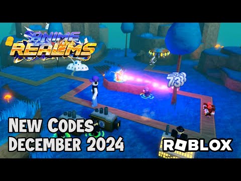 Roblox Anime Realms New Codes December 2024