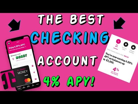 BEST High Yield Checking Account Out There 4% APY!