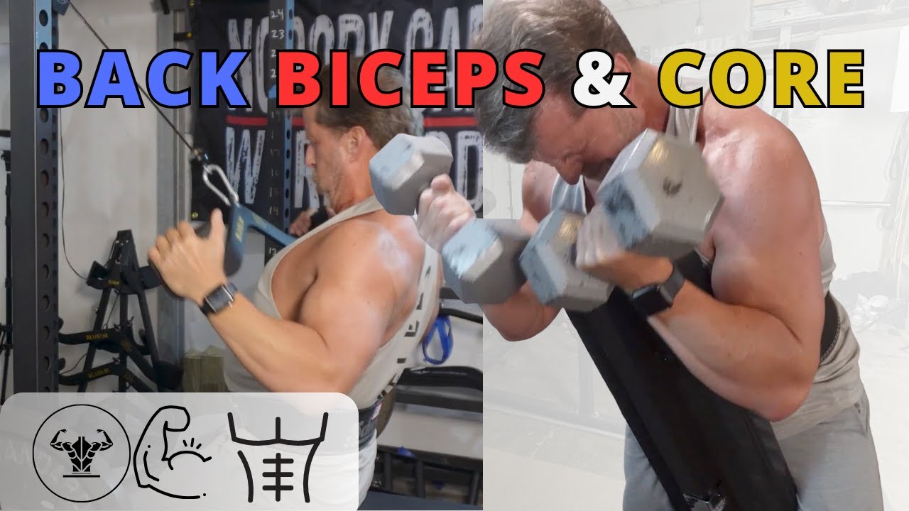 Pull Day Workout for Back, Biceps & Core | Full Routine & Tips