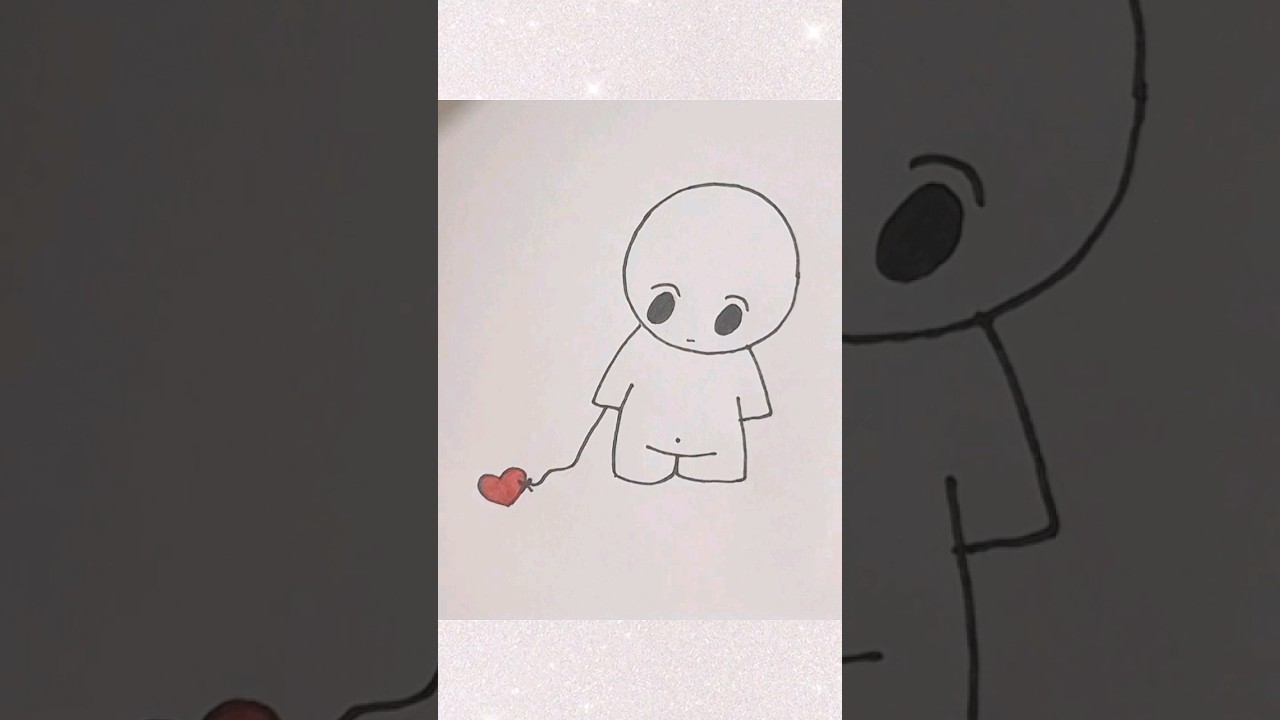 Sad Drawing😥 Easy/ How to draw   ....../ Pencil drawing  Depressed / Broken ......💔