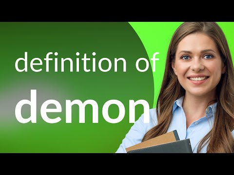 Demon • what is DEMON meaning