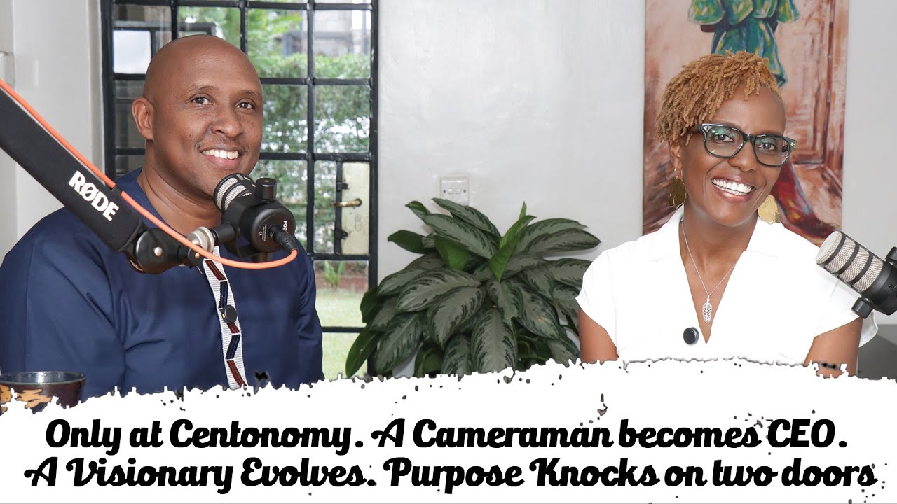 Only at Centonomy. A Cameraman becomes CEO. A Visionary Evolves. Purpose Knocks on two doors