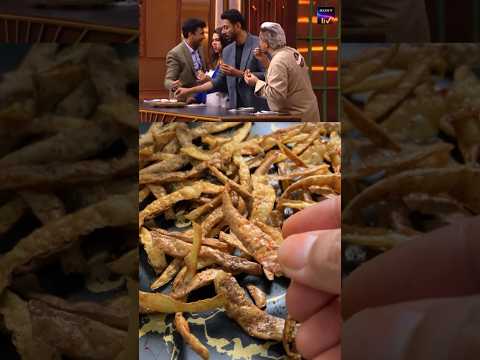 Zero Waste Recipe | Potato Skin Crunchy Crispy Snacks???? #shorts #youtubeshorts #masterchef #viral