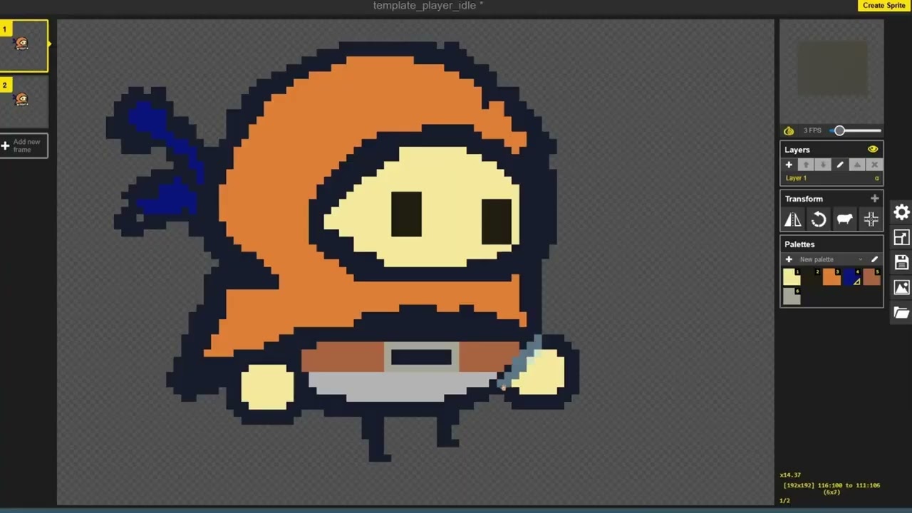 Design and replace a character for Threadbare