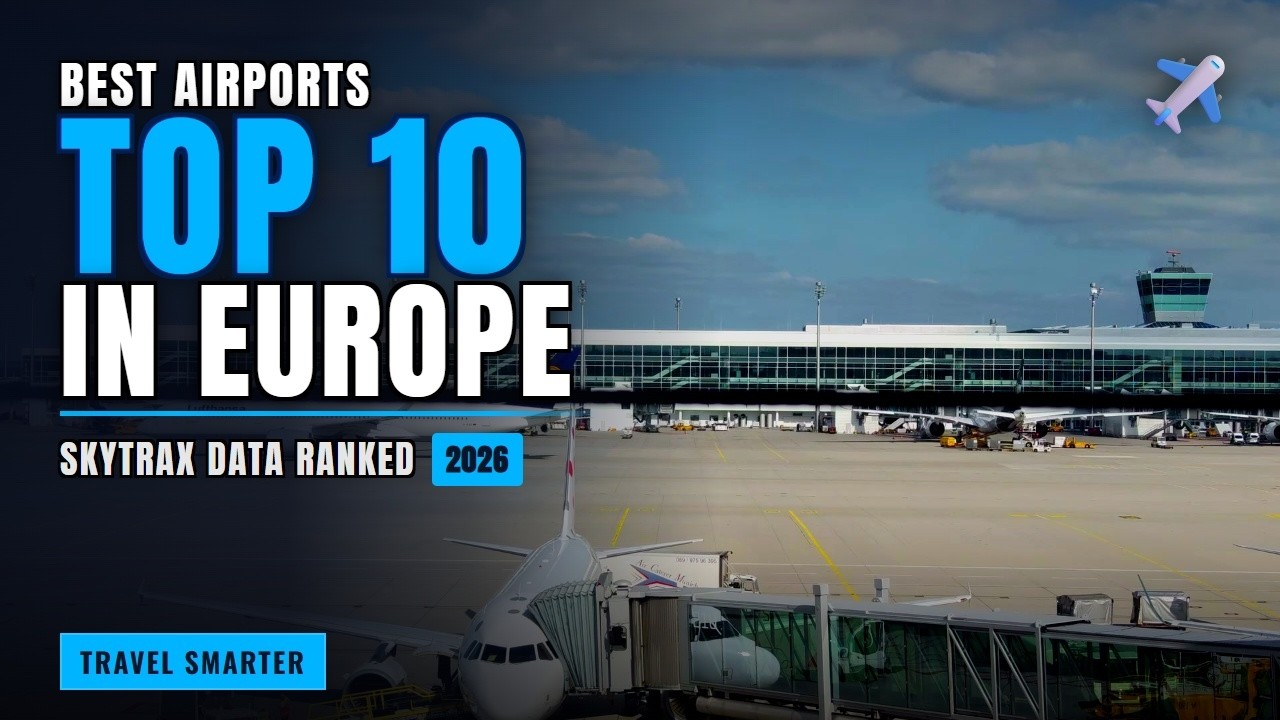 The 10 Best Airports in Europe — Ranked by Every Metric That Matters