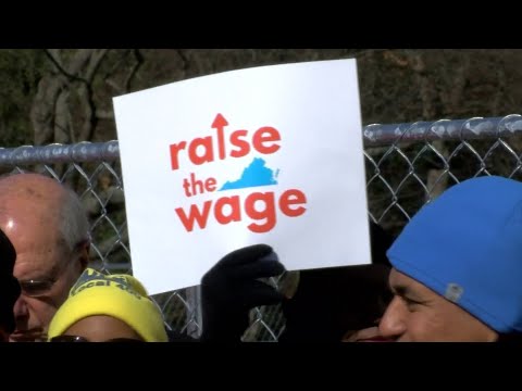 Debate over minimum wage increase in Virginia