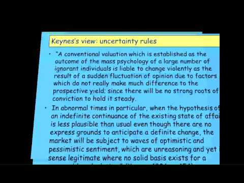 Keen Behavioural Finance 2011 Lecture 05 Fractal Finance Markets Part 2