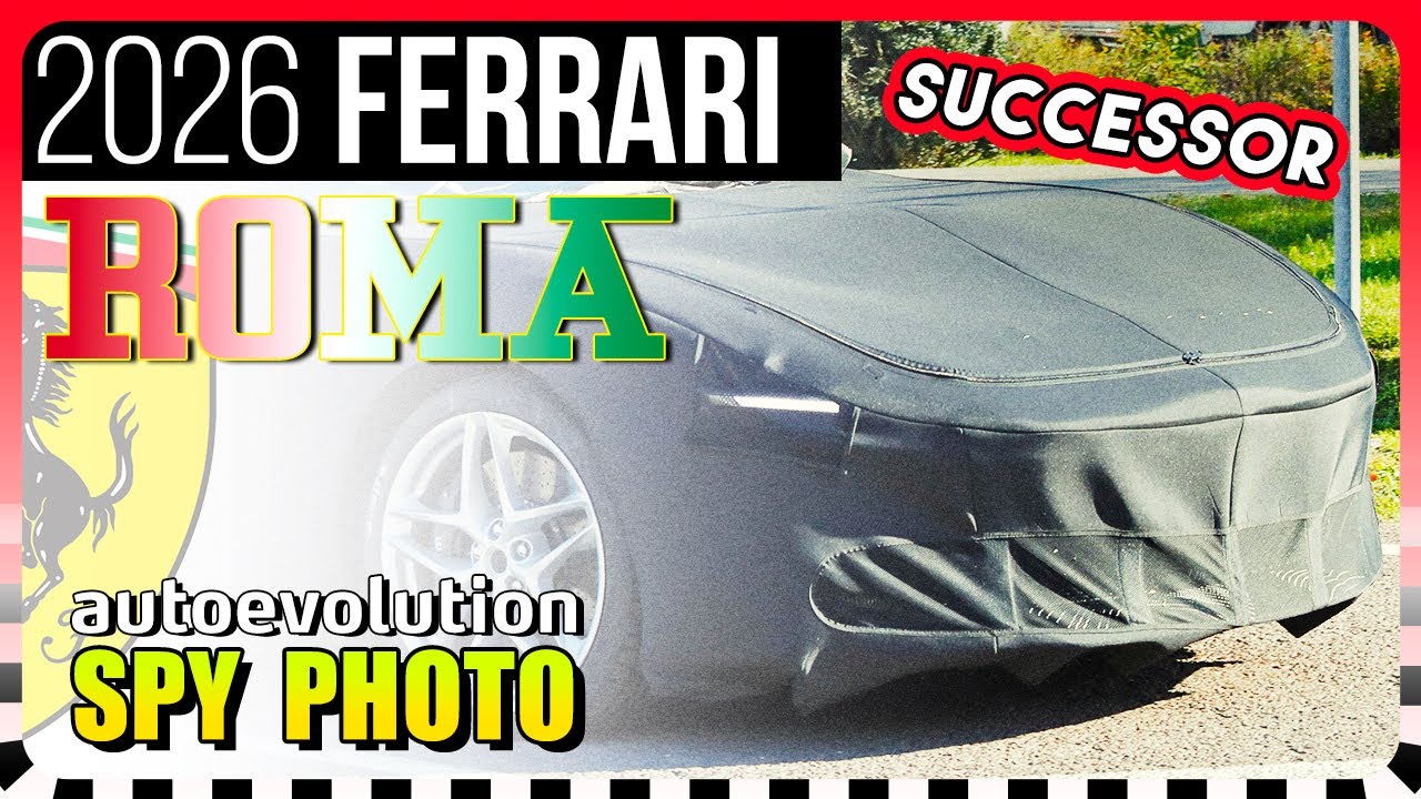 Ferrari's 2026 Roma Replacement Spied Rocking Very Familiar Daytime ...