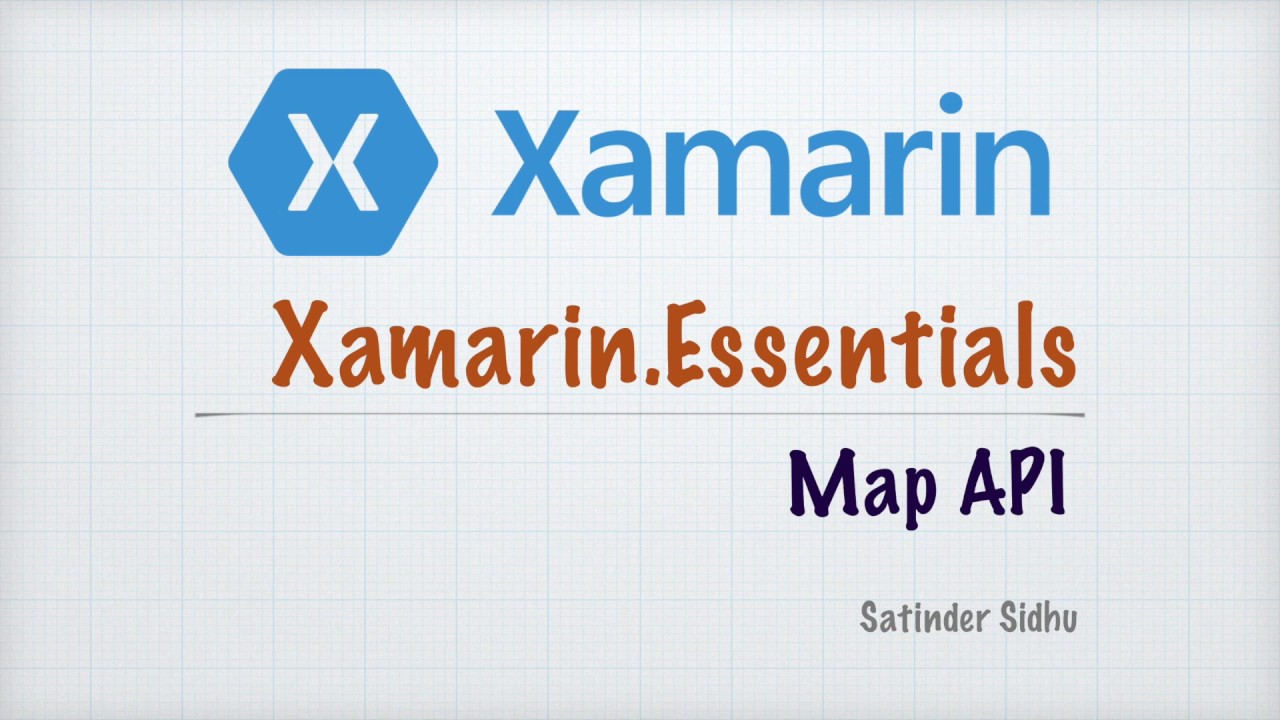 Xamarin Forms Essentials Maps Api