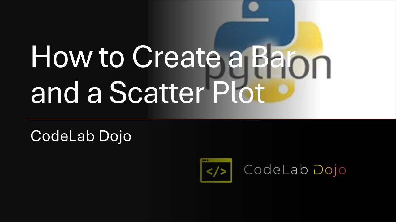 How to Create Bar and Scatter Plots in Python | Step-by-Step Tutorial (2024)