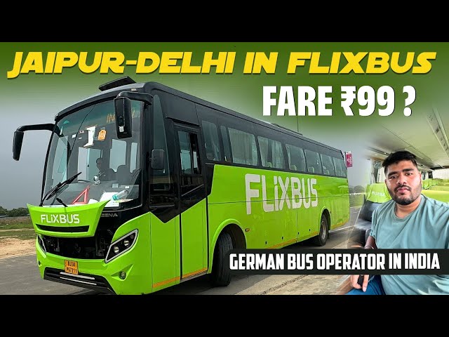 FLiX Bus Review: Jaipur to Delhi Journey for Just ₹99 | Galaxy.ai