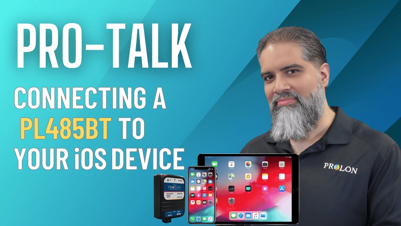 Prolon PL-485-BT Bluetooth Setup for iOS – Connect in Minutes!