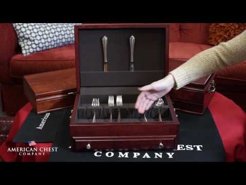 American Chest Co Flatware Chests
