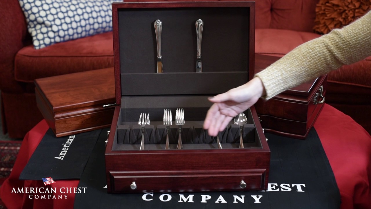 American Chest Co Flatware Chests