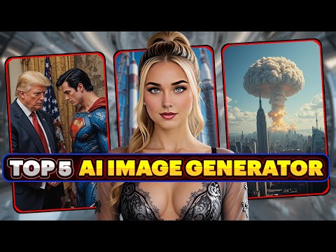 Top 5 FREE & UNLIMITED AI Image Generators in 2025 | Best Text to Image AI Tools!