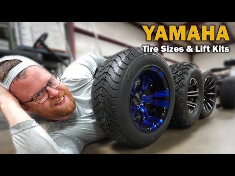 What Size Tires Can I Fit On My Yamaha Golf Cart?