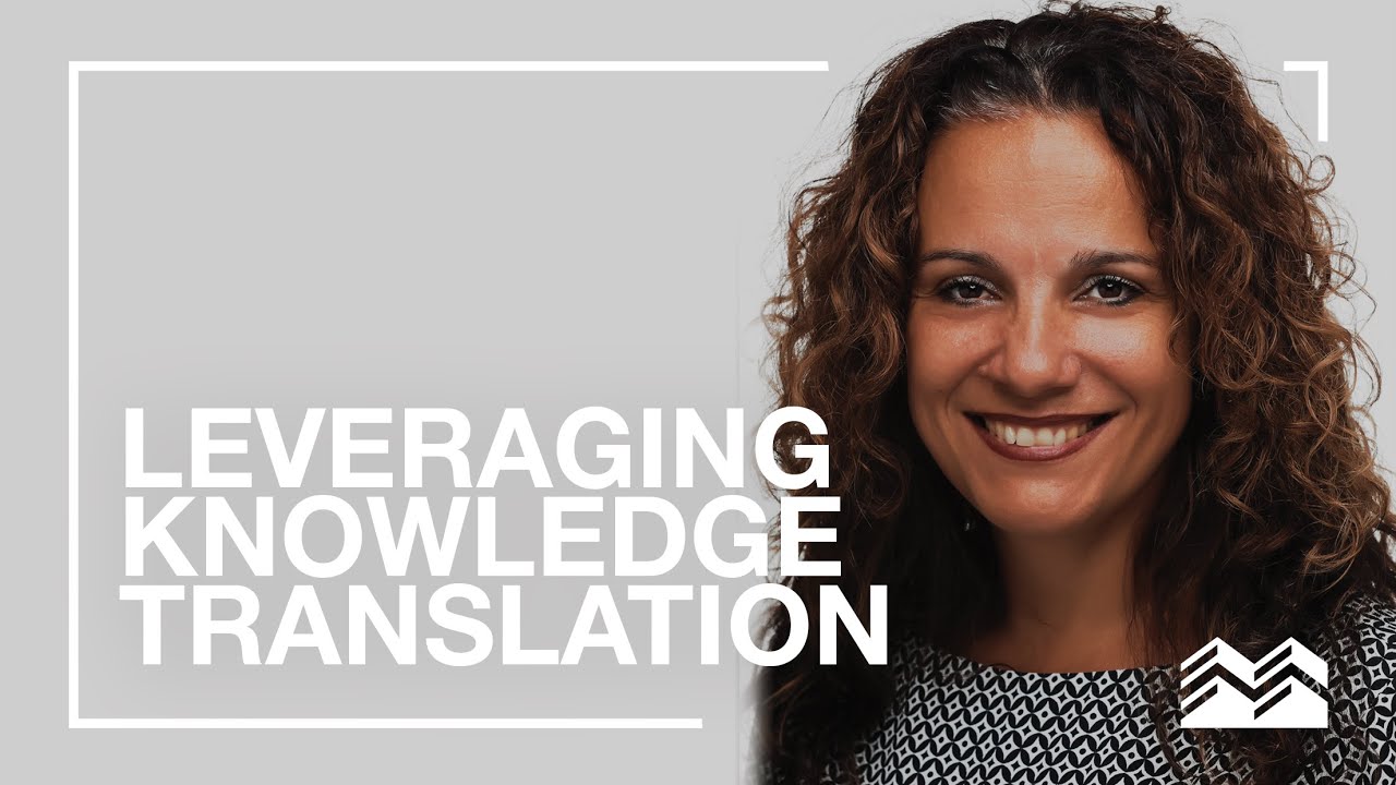 Leveraging Knowledge Translation | Dr. Aliki Thomas | MERIT Rounds