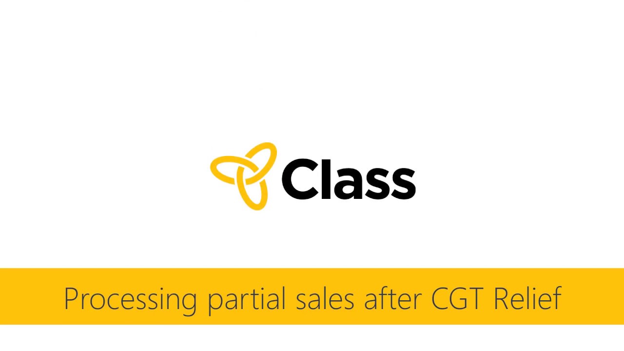 Split CGT relief video