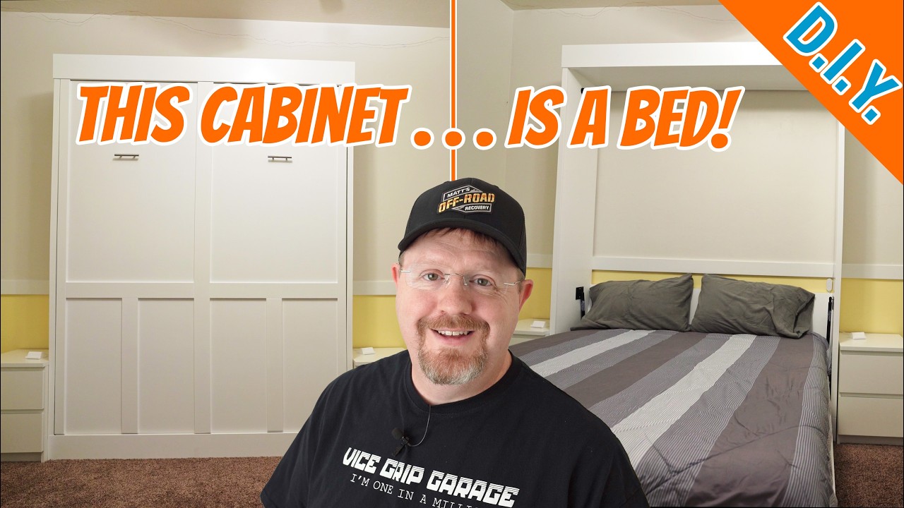 Build Your Own Murphy Bed: Create-A-Bed Queen Deluxe Vertical Kit