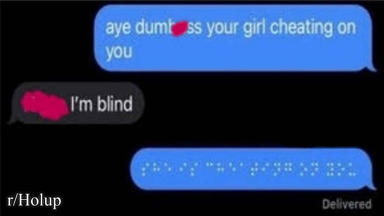 r/Holup | HE BLIND 💀