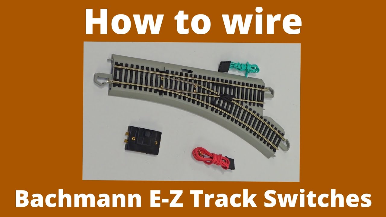 Wiring Bachmann E-Z Track Switches!