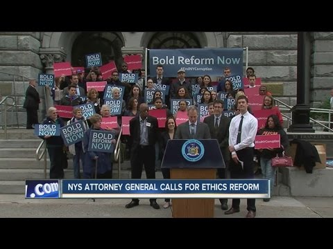 NYS Attorney General wants ethics reforms immediately