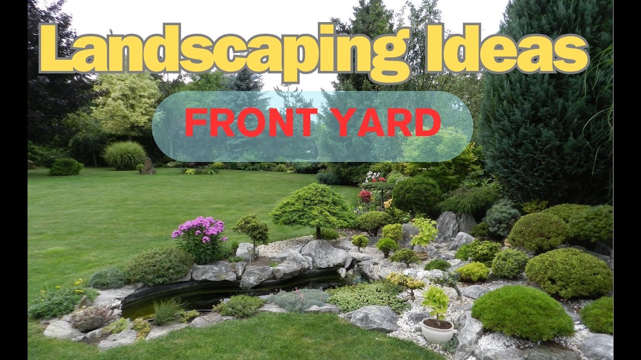 20 Landscaping Ideas with Rocks. Front yard and Backyard - P2