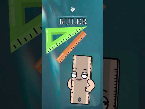 Ruler: Your Essential Measuring Tool | Classroom Objects for Kids #measuringtools #education #kids