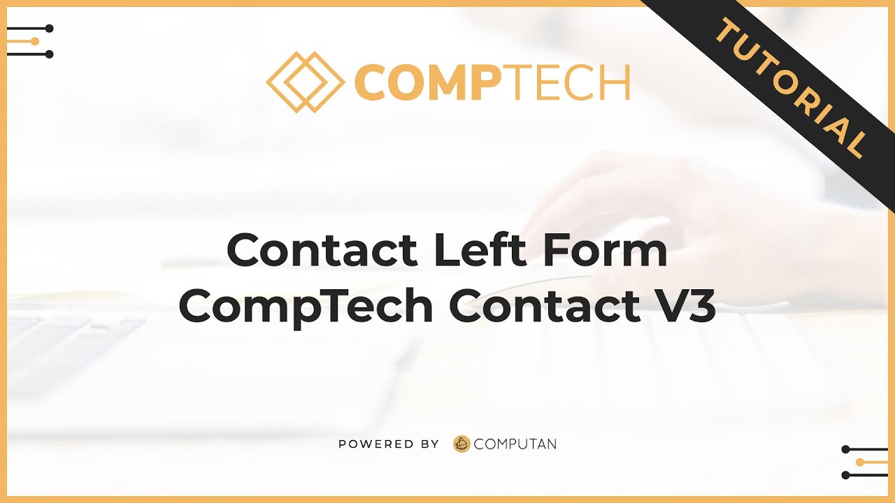 Contact Left Form   CompTech Contact V3