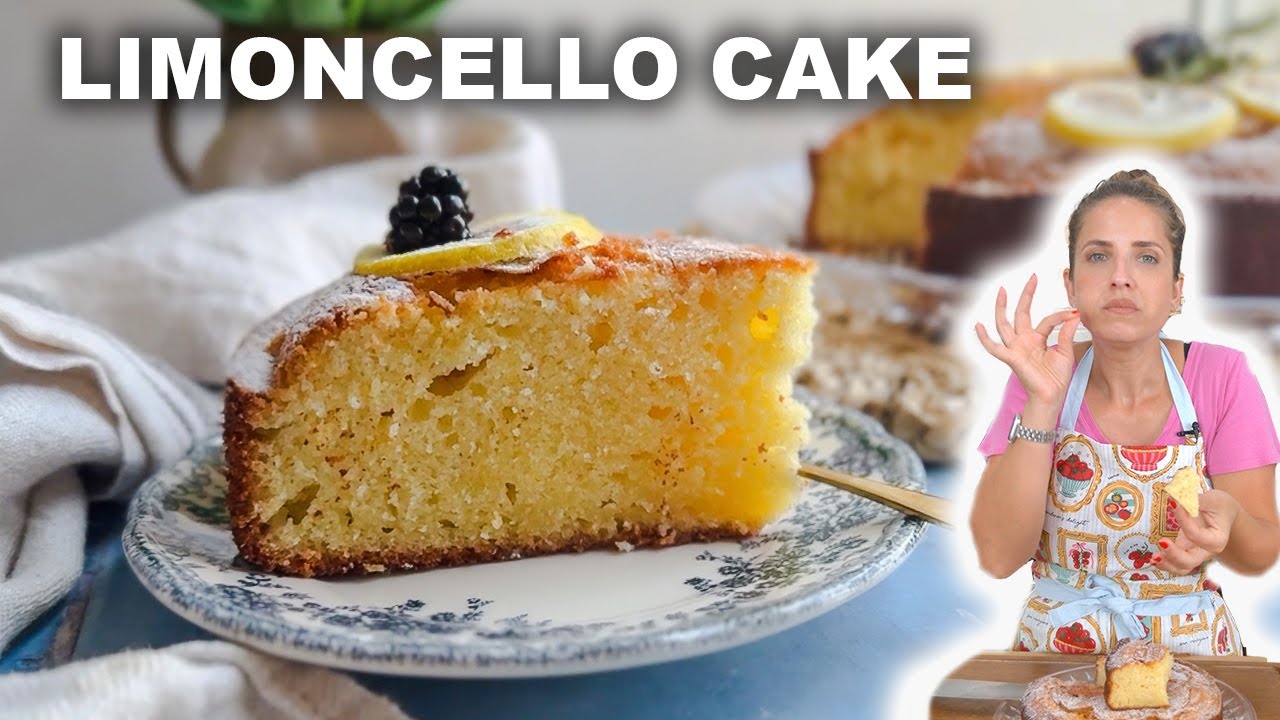 Delicious Limoncello Ricotta Cake
