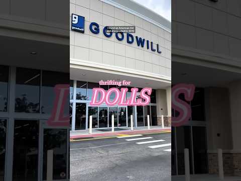 Thrifting for Dolls! πβ¨π #americangirldoll #dolls #thrifting #thriftwithme #thrift #shorts