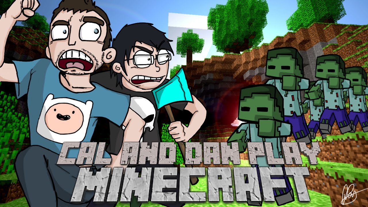 Cal and Dan play Minecraft: Ender penises