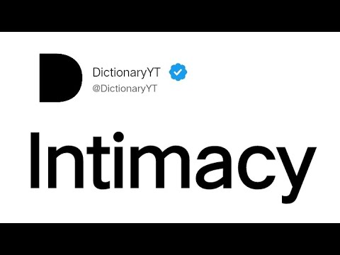 Intimacy Meaning in English
