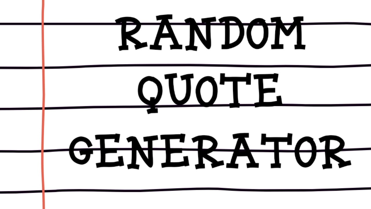 Random Quote Generator using Python | Tkinter Random quote generator using .txt file
