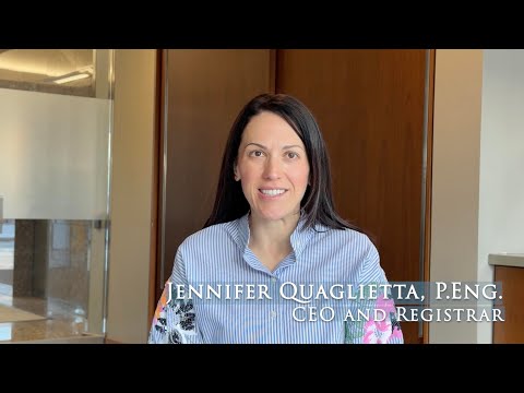 National Volunteer Week 2025 - A message from PEO CEO and Registrar, Jennifer Quaglietta, P.Eng.
