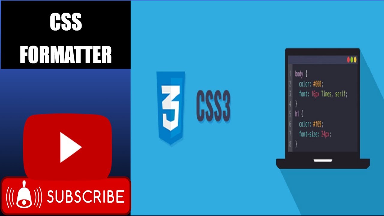 CSS Formatter - 😃 Beautifier Minifier | Fast Result