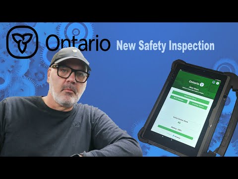 ONTARIO'S New Vehicle Safety Inspection!