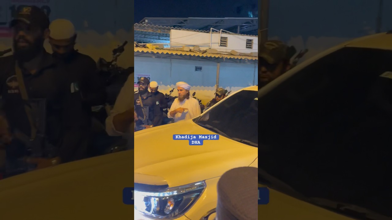 Mufti Tariq Masood #ramadan #bayan #27ramadan #tariqmasood #shorts #islamic #protocol #entry #yt