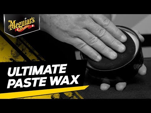 Meguiar's Ultimate Paste Wax - Easy To Use Synthetic Wax