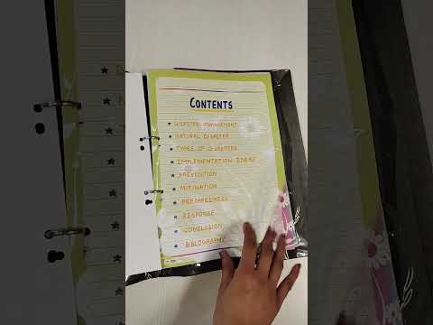 Class 9 Disaster Management project file Social Science #board#cbse#social#ncert