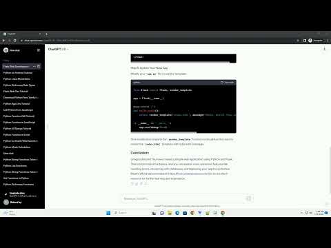 can python used for web development