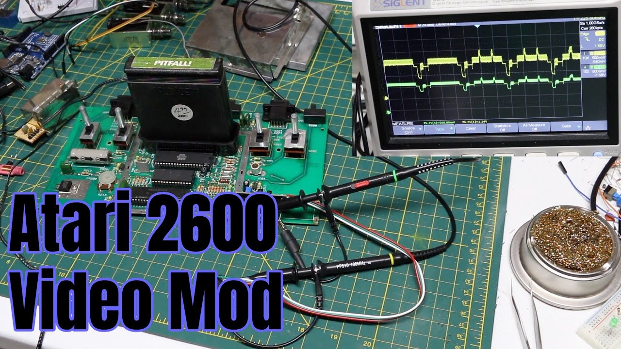 Atari 2600 Composite Video Mod