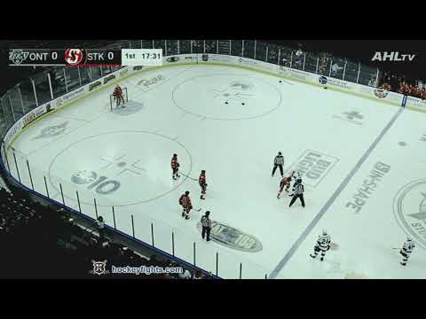 Jacob Doty vs. Alex Gallant, January 03, 2020 - Ontario Reign vs ...