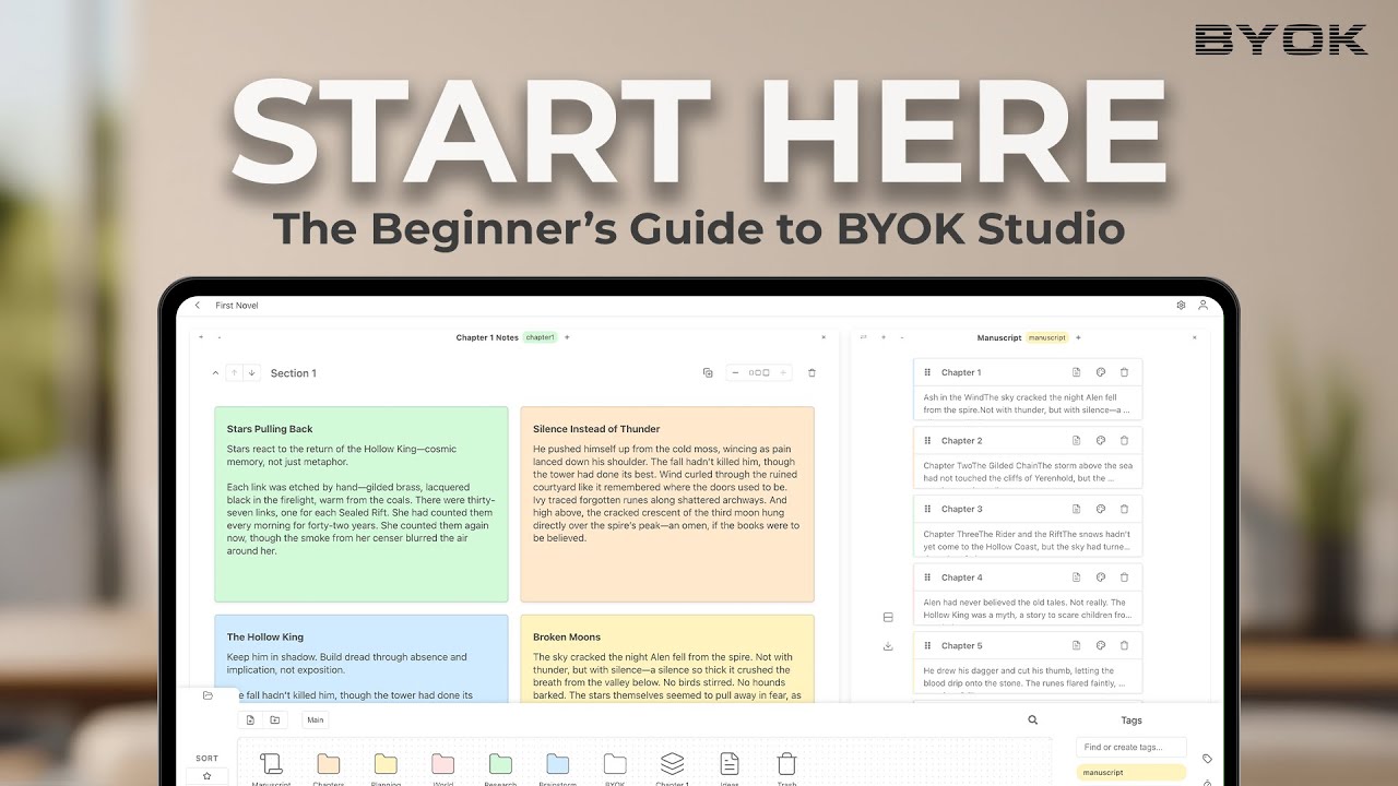 How to Use the BYOK Studio – Full Walkthrough